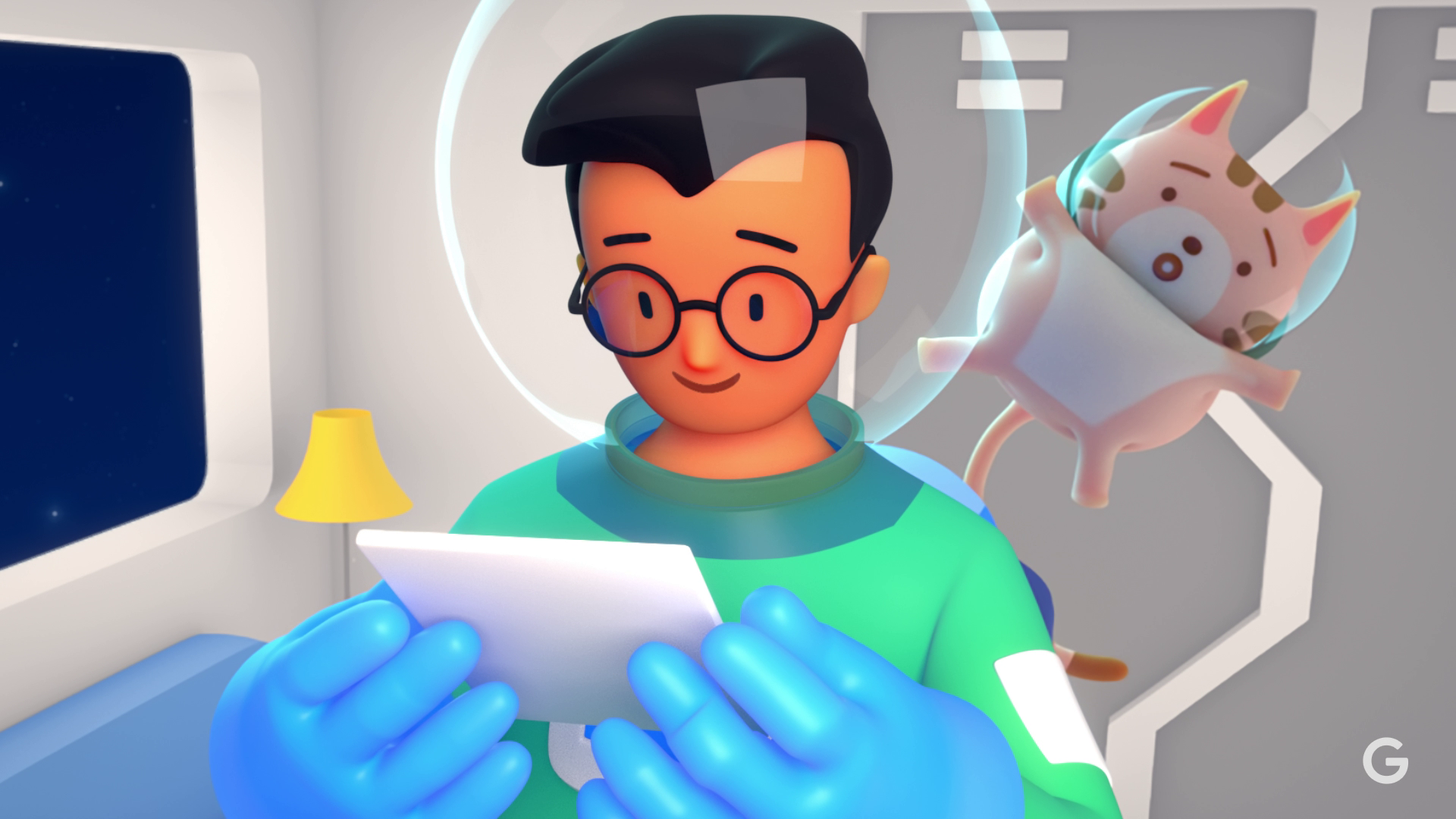 Google Space Shelter - Winter Video